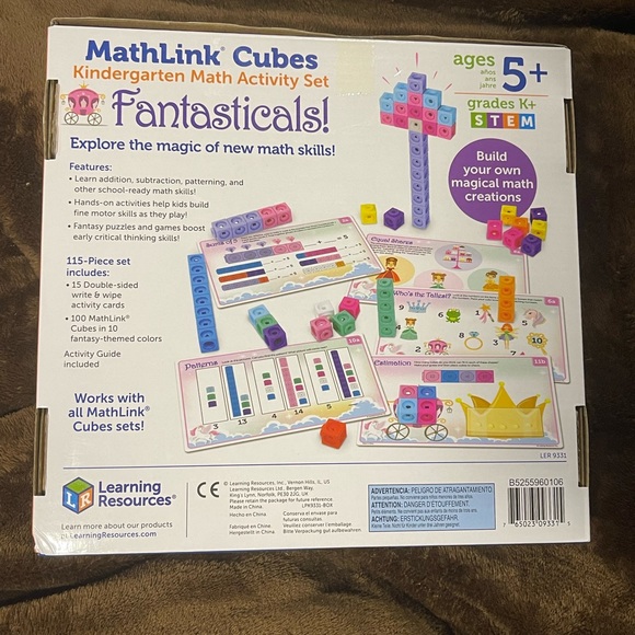 Learning Resources | Other | Learning Resources Math Link Cubes ...